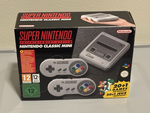 Super Nintendo Console SNES Classic Edition Mini System PAL Europe ...