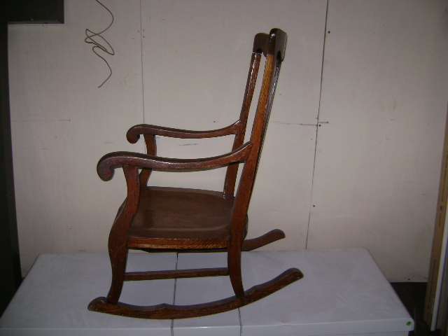 ANTIQUE ROCKING CHAIR WOODEN | eBay