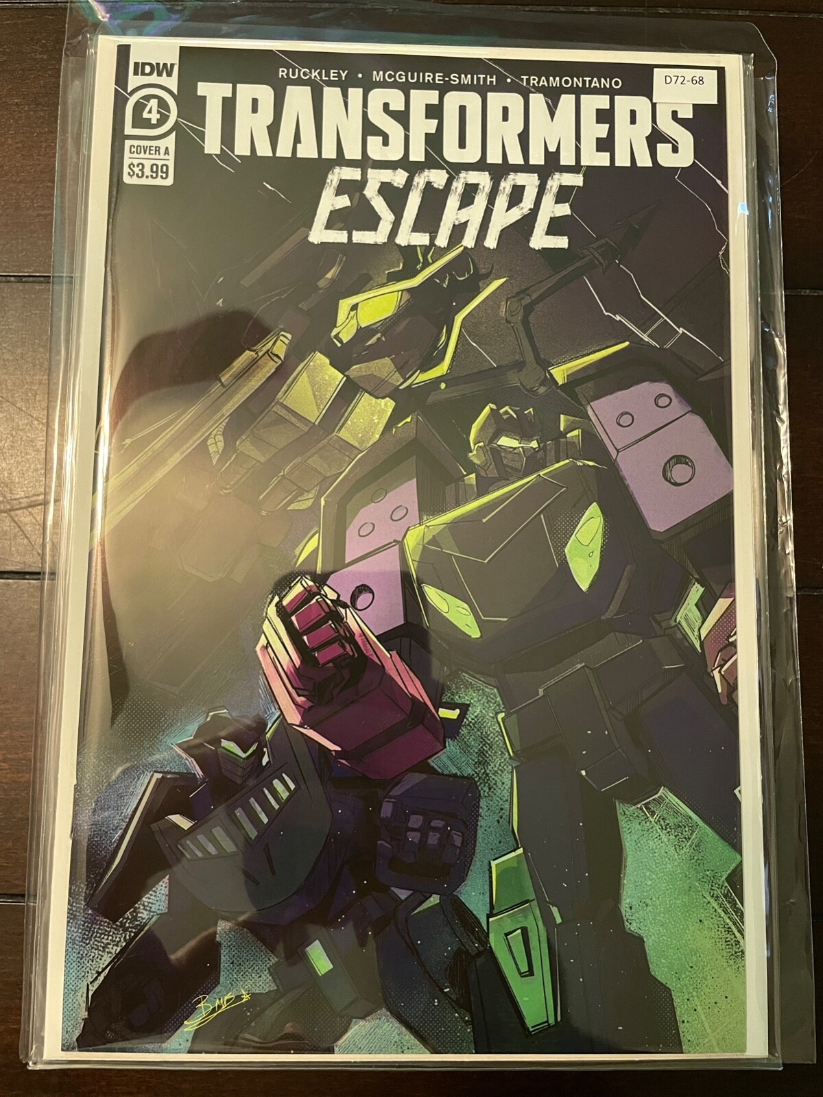 Transformers Escape 4 Cover A High Grade IDW Comic Book D72-68 | eBay