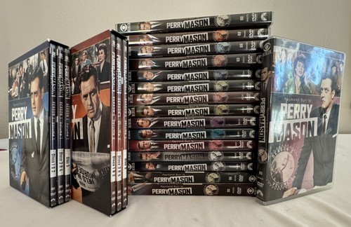 PERRY MASON TV SERIES DVD COMPLETE 9 SEASON SERIES CBS LOT | eBay