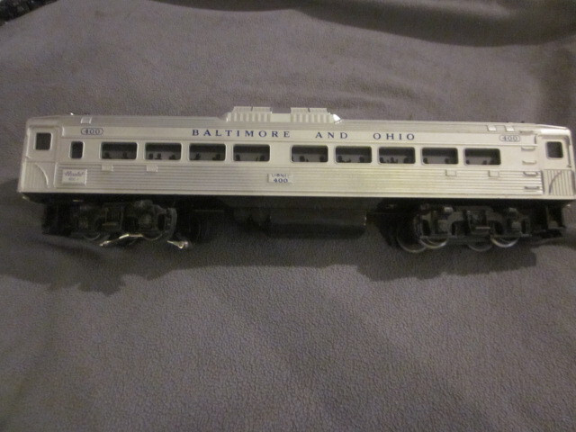 Vintage Lionel # 400 Baltimore & Ohio Budd RDC-1 Powered Unit Passenger ...