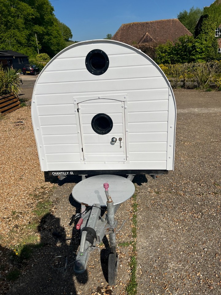 Caravan camping pod trailer teardrop 2 berth micro mini | eBay UK