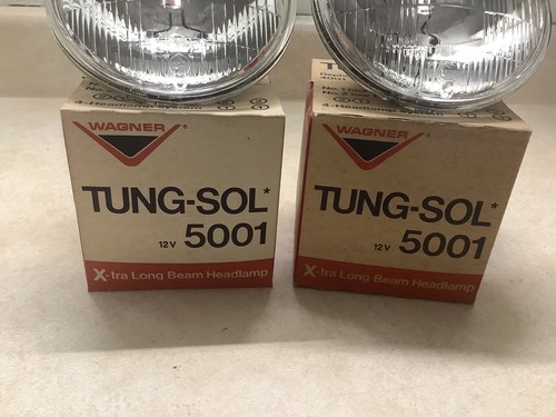TRACTOR pair WAGNER Tung SoL 5001 Sealed HigH Beam HeadLamp BULB NIB ...
