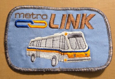Vintage Metro Bus Uniform Patch tour lines travel transportation Punk ...