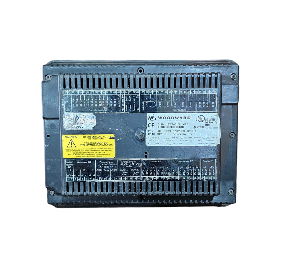 Woodward Easygen-3200-1 (8440-1992) Motor Genset Hmi Digital Kontroll ...