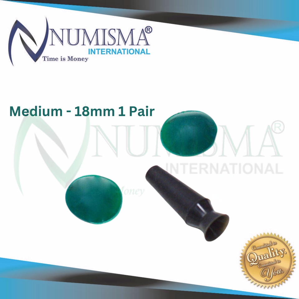 Silicon Corneal Eye Shield (Medium 18mm) Reusable / Ocular Sclera Eye ...