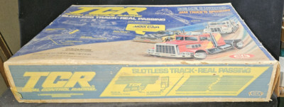 Vtg Ideal TCR Total Control Racing Rigs Jam Roadway Slotless Slot Car ...