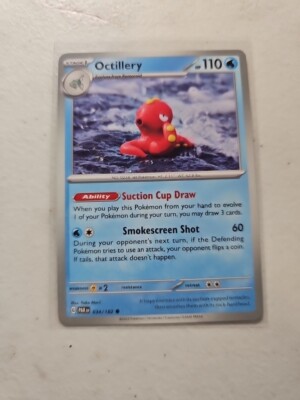 2023 Pokemon Octillery 034/182 Paradox Rift Common TCG | eBay