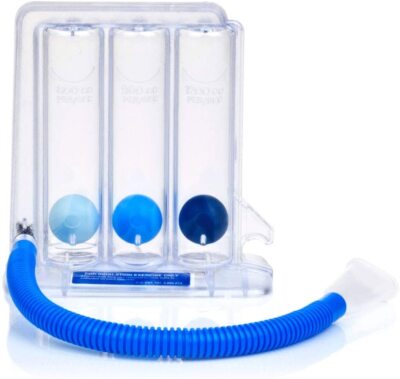Triflo II Flow orientierter Spirometer - Atemtrainer mit 3 Kugeln ...