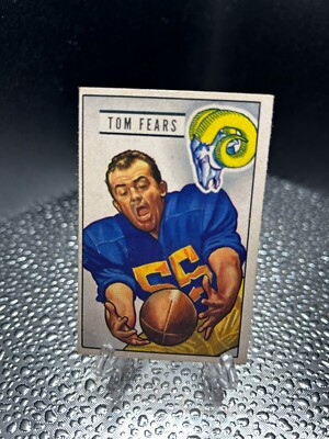 1951 Bowman - #6 Tom Fears NM | eBay