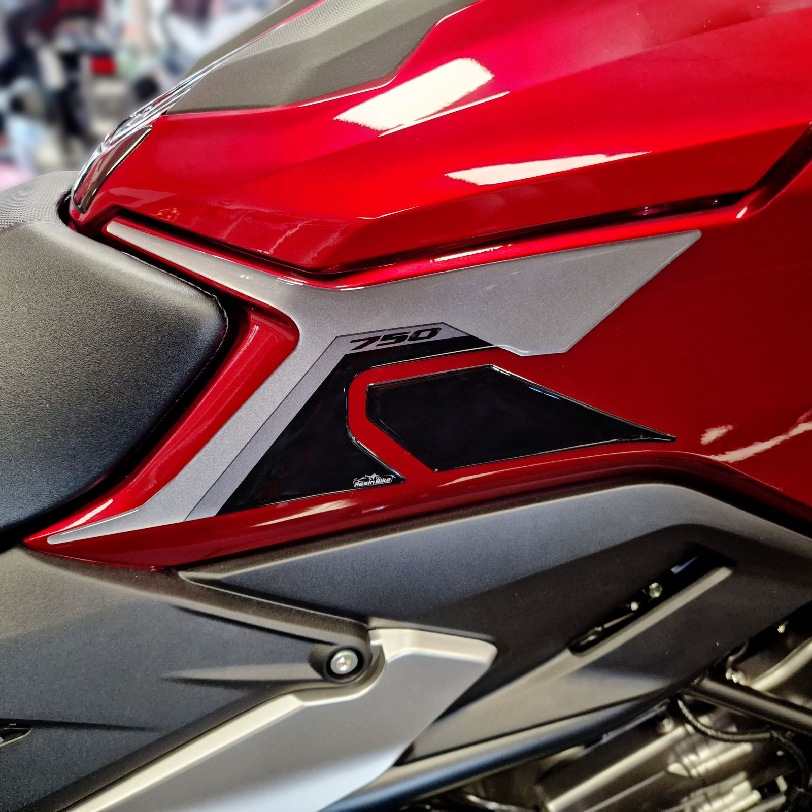 Stickers Kit 3D Guards for Tank Compatible Motorcycle Honda NC750X 2022 ...