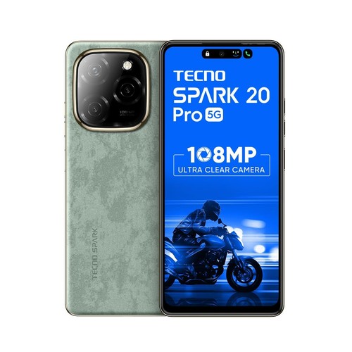 TECNO SPARK 20 PRO 5G(Green, 8GB+256GB)6.78" 108MP MTK D6080 5G Global ...