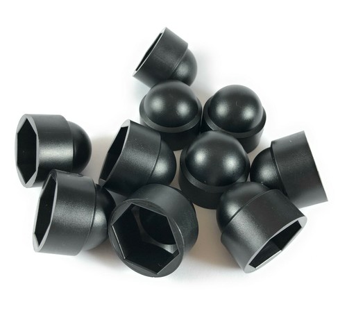 M4 M5 M6 M8 M10 M12 M14 M16 M18 M20 Black Plastic Dome Nut Cap Bolt ...