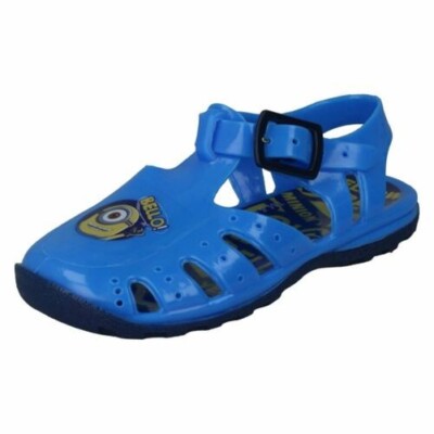 Boys Despicable Me Jelly Sandals Minions Lander | eBay Australia