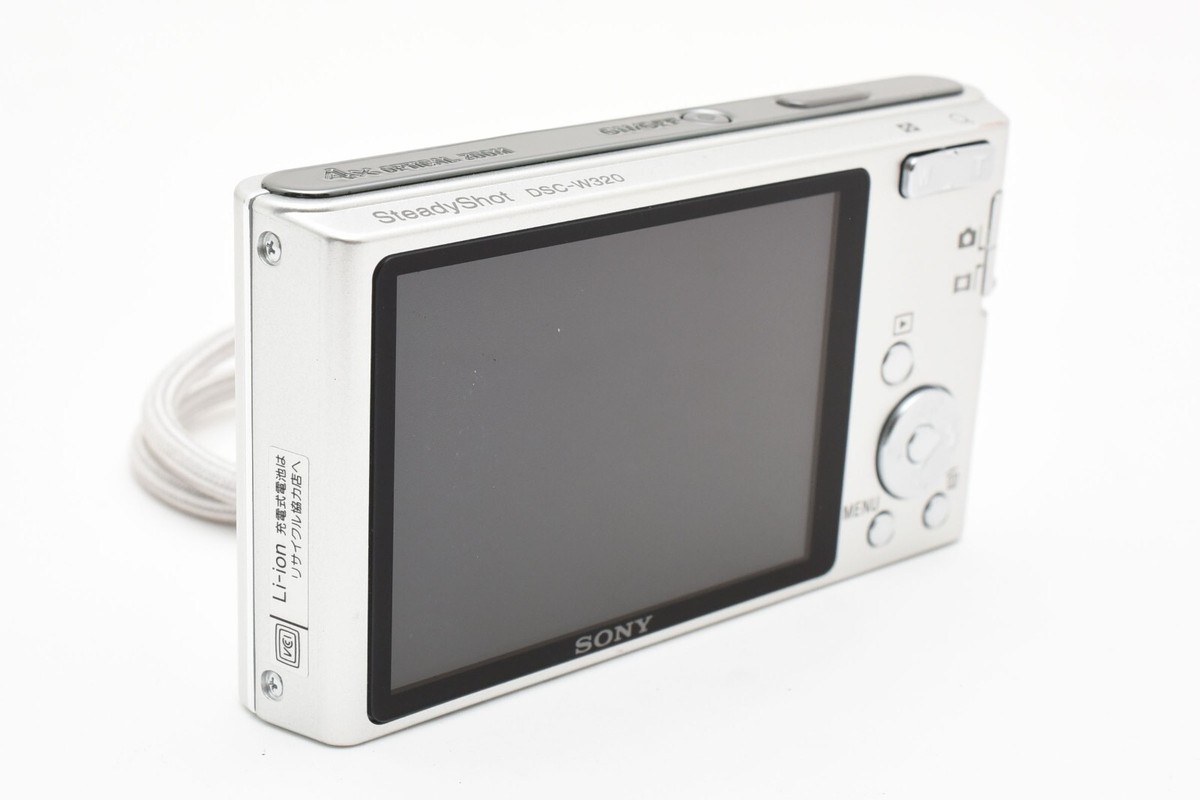 Sony Cyber-shot DSC-W320 14.1MP Digital Camera - Silver for Sony Cyber-shot DSC-W320 14.1MP Digital Camera - Silver for