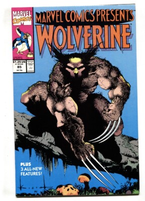 Marvel Comics Presents #85-1991-Sam Keith Wolverine-comic book | eBay