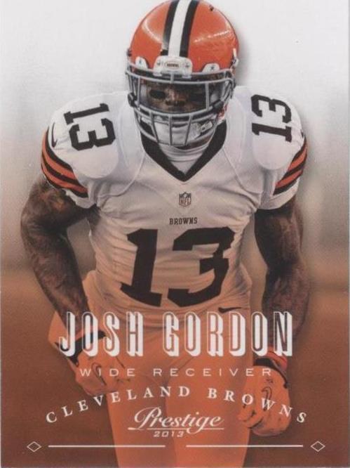 2013 Panini Prestige - Josh Gordon #47 for sale online | eBay