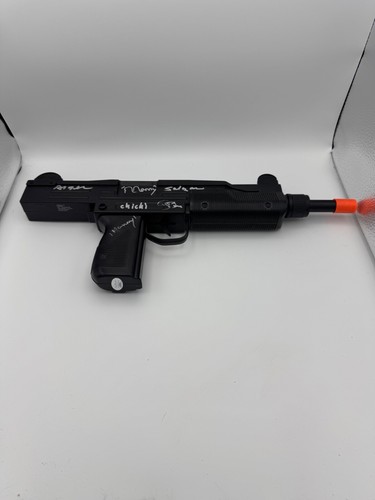 Steven Bauer Angel Salazar Signed Prop Gun JSA Sticker only Scarface ...