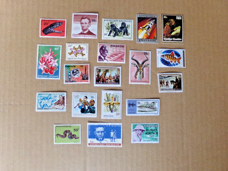 Lot Of Stamps From Rwanda | eBay