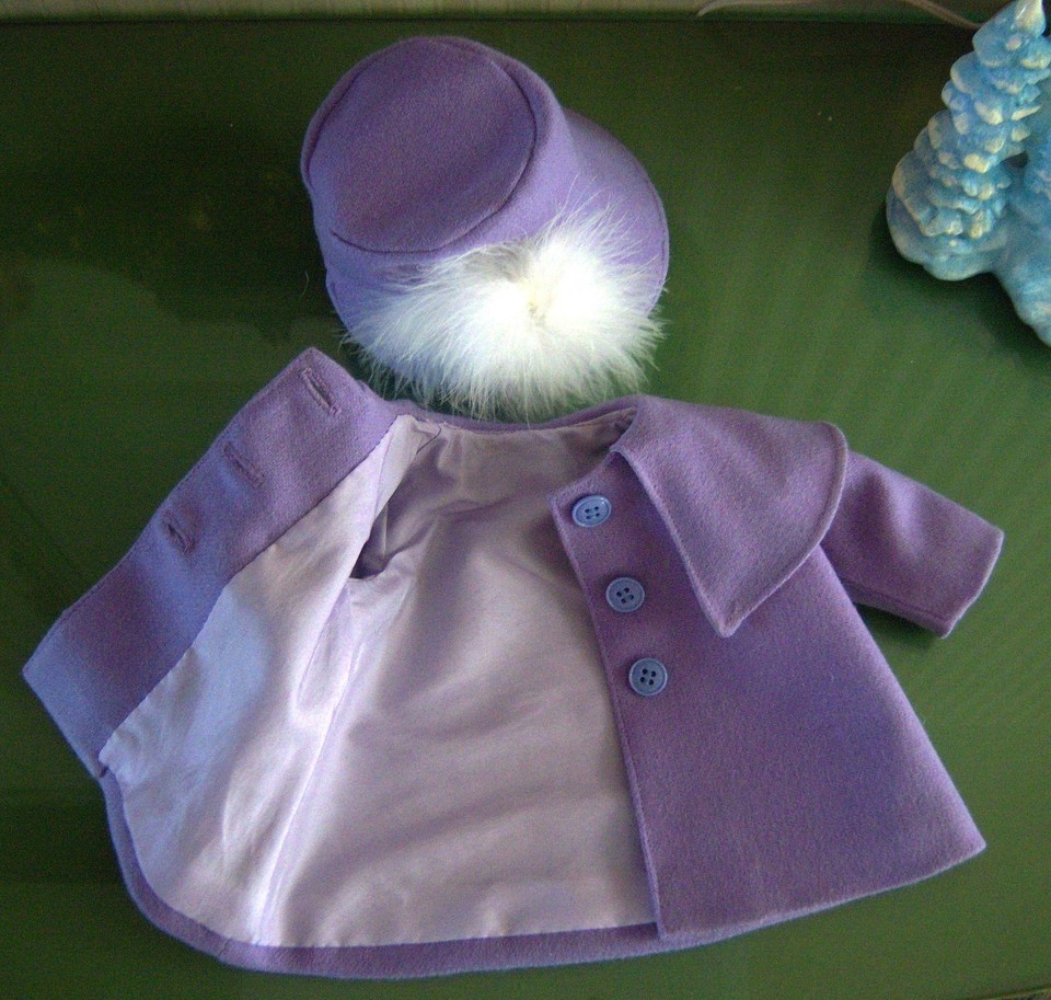 Coat & Hat for 19" F&B Patsy Ann, or 18" Shirley Temple-DOLLS NOT ...