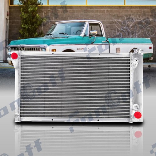 3 Row Aluminum Radiator for 1967-1972,1968 Chevrolet GMC C/K Series ...