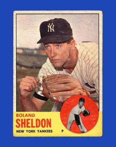 1963 Topps Set-Break #507 Roland Sheldon VG-VGEX *GMCARDS* | eBay
