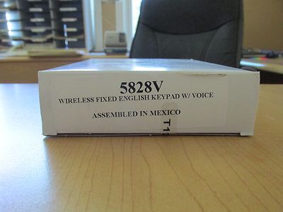 ADEMCO HONEYWELL 5828V 5828-V Wireless Fixed English Keypad w/Voice | eBay