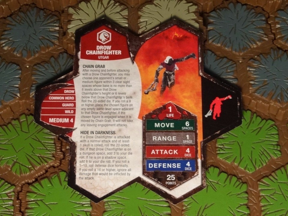 Drow Chainfighter - Heroscape- Wave 11/D1 - Free Shipping Available | eBay