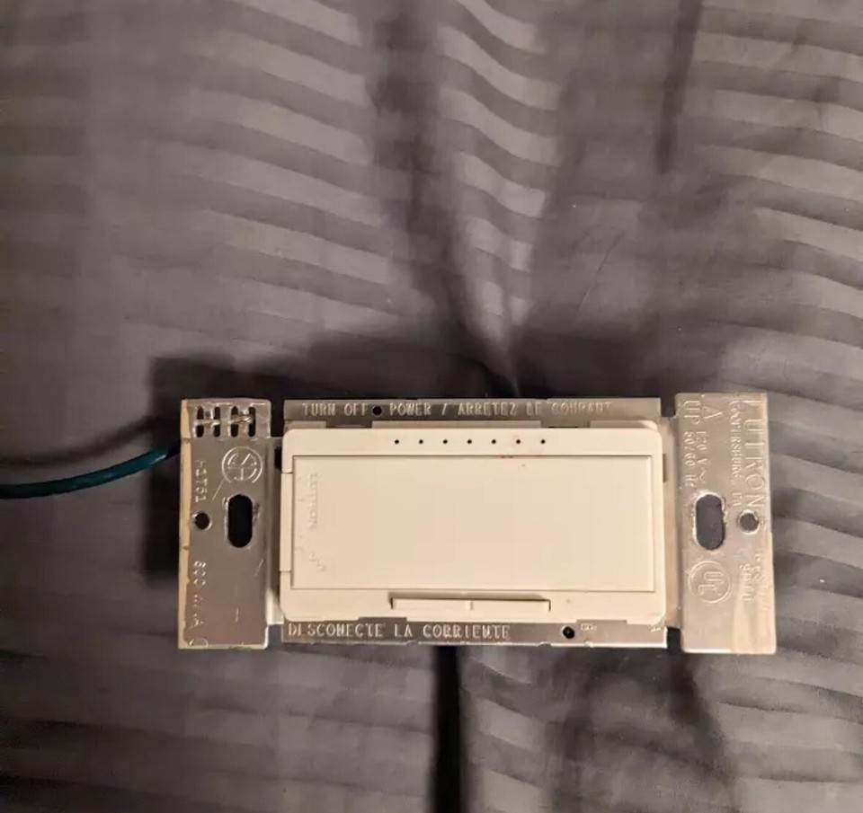 Lutron HomeWorks HRD-6D Dimmer Almond | eBay
