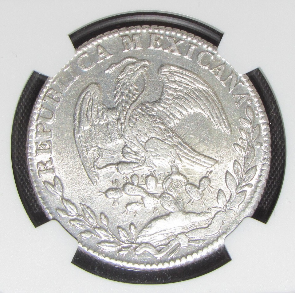 Mexico 1834 Go PJ 8 Reales NGC MS 63 | eBay