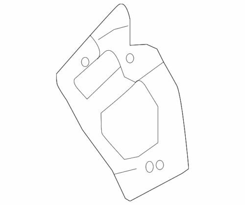 Genuine Volkswagen 2015-2021 Golf R Right Body Side Panel Extension 5G6 ...