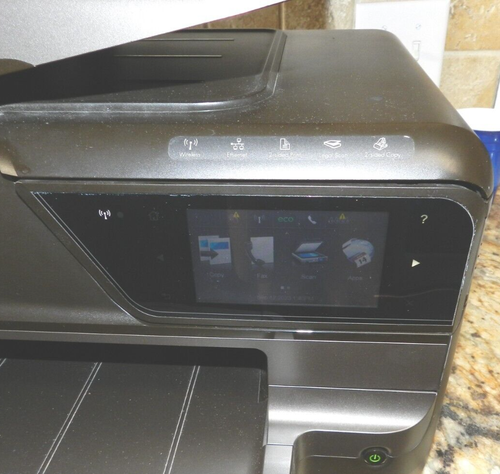 HP Officejet Pro 8600 PLUS OEM Display Panel Printer Screen TESTED B241 ...