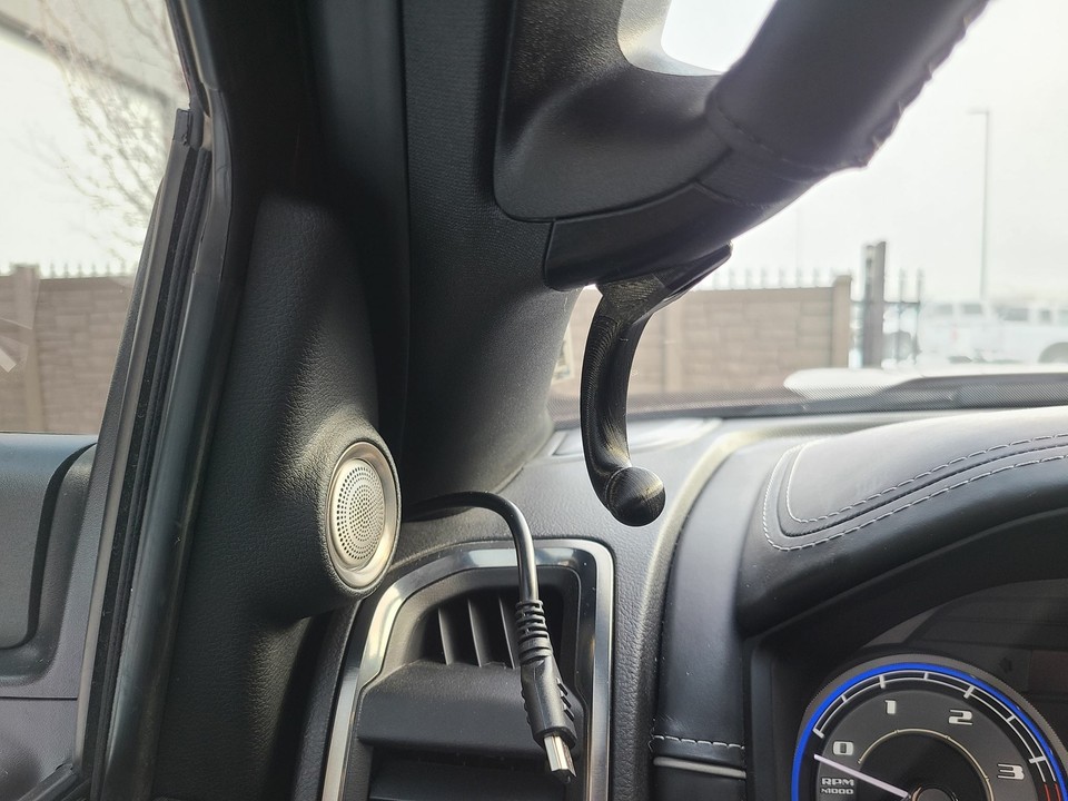 Gauge Pillar Mount for Edge Insight CTS2 CTS3 FITS Dodge Ram 2019-25 ...