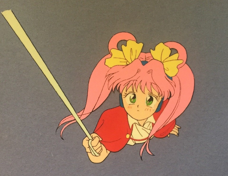 Idol Angel Yokoso Yoko - Yoko Tanaka Production Anime Cel 135 ~ Ray ...