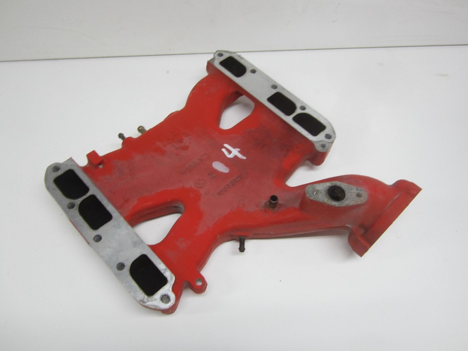 85 86 Pontiac Fiero OEM 2.8L V6 Upper Engine Intake Manifold Plenum Red ...