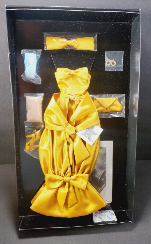 NEW Gene Doll Outfit GOLD SENSATION 16" Fashion Doll / Shipper Box ...