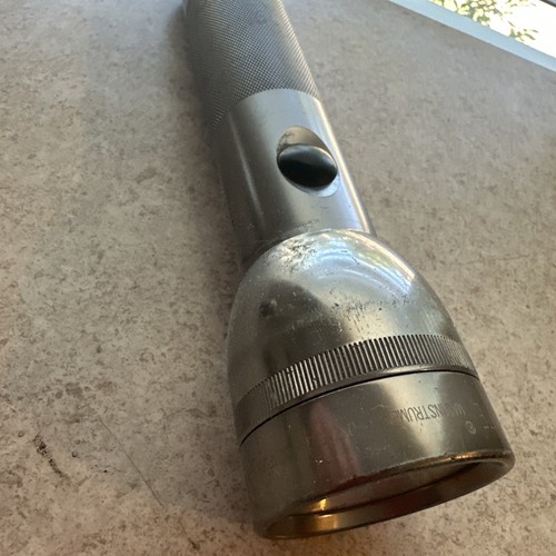 maglite 2 d cell flashlight old school pewter | eBay