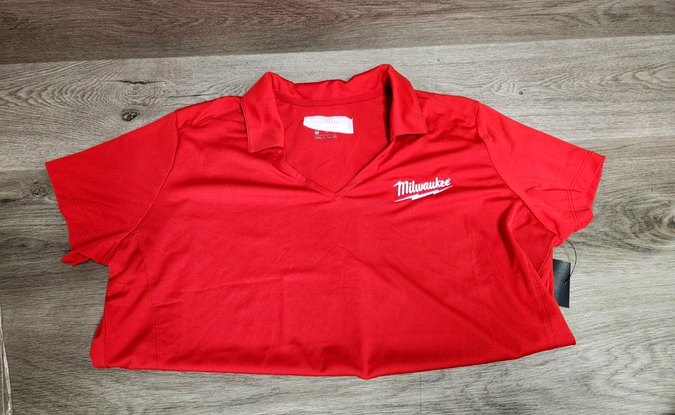 NWT New Nike Dri Fit Milwaukee Tools Golf Polo Shirt Women's Size XL ...
