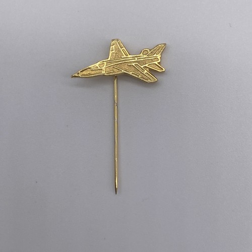 Vintage Gold Tone Fighter Jet Aircraft Hat Lapel Stick Pin | eBay