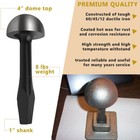 Blacksmith Tinsmith 4in Mushroom Stake for use in Pexto Taper, Large ...