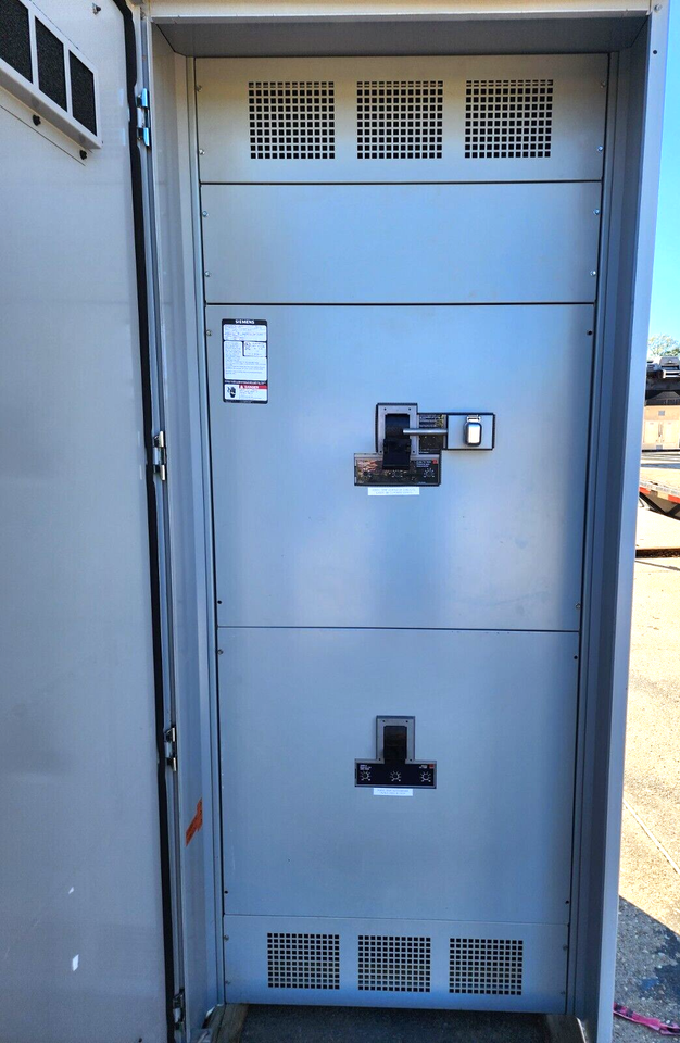 SIEMENS 2000 AMP MAIN WITH A 1200 AMP SUB 277/480V 3R 3 PHASE 4 WIRE ...