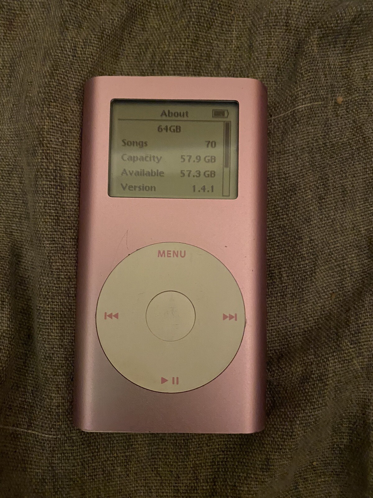 Apple iPod mini 2nd Generation Pink (64 GB) - SSD | eBay