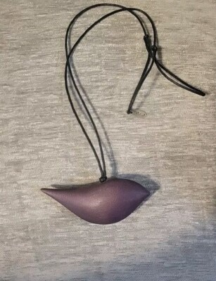 Sylca Scandinavian Design Artisan Wood Robin Bird Large Pendant Stained ...