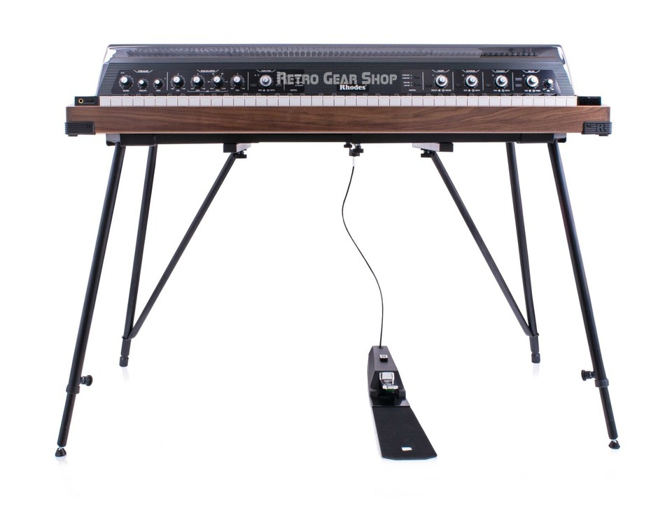 Rhodes MK8 Smoked Transparent Walnut Preamp + FX Panel Electric Piano ...