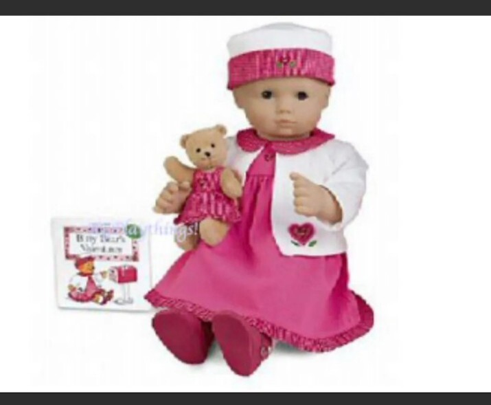 American Girl Bitty Baby sweetheart set Bitty Bear’s valentines book | eBay