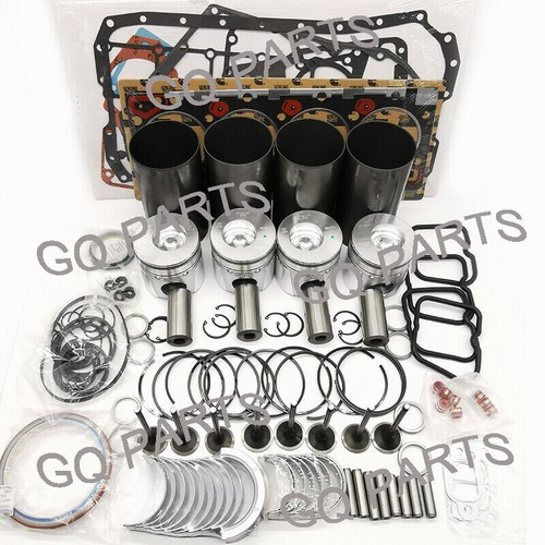 4B3.9 New Overhaul Rebuild Kit Set For Cummins 4T-390 Case 580K Backhoe ...