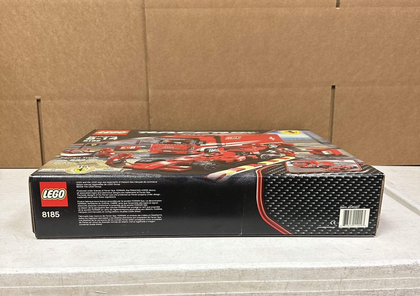 LEGO Racers Ferrari Truck 8185 In 2009 Sealed Retired | eBay