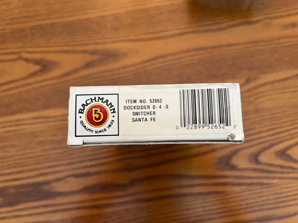 (Lot 989) N Scale Train Bachmann Docksider 0-4-0 Switcher Locomotive ...