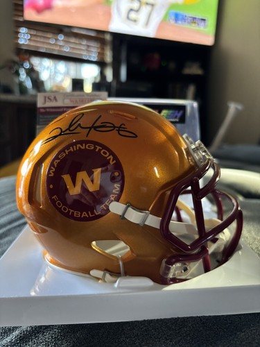 Clinton Portis signed Washington commanders mini helmet | eBay