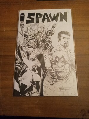 Spawn #279, Image Comics, Cover D Walking Dead - B&W by Todd McFarlane ...